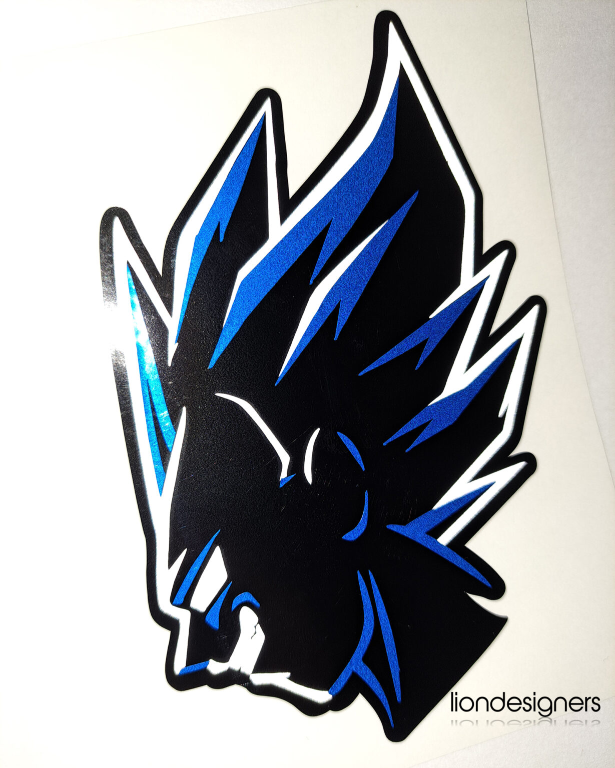 Vegeta Calcomania Reflejante – mextikers